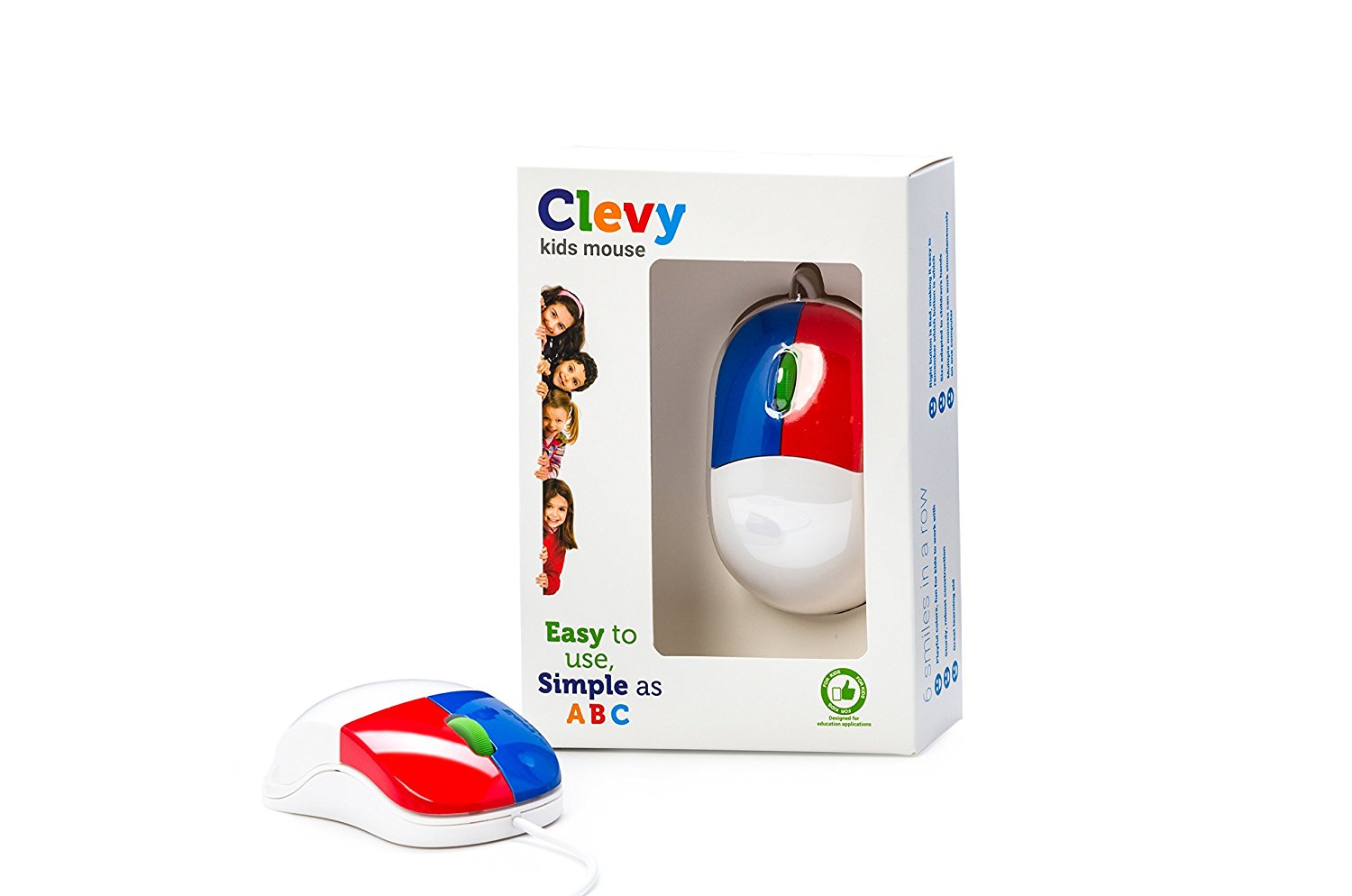 Clevy Kids Optical USB computer Mouse colourful design — AramediA
